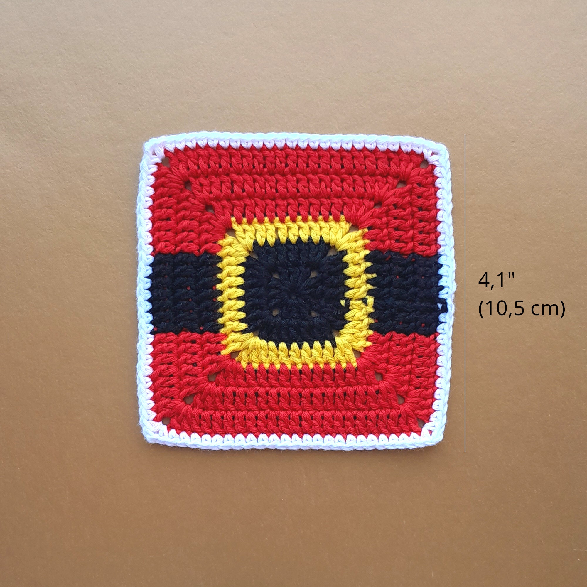 Christmas Granny Square Pattern, Granny Square Holly Berries, Granny ...