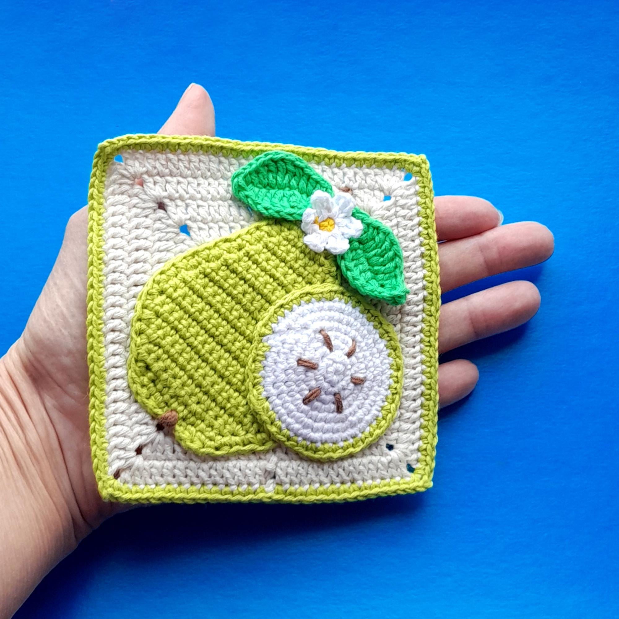 Granny Square Pear Pattern (PDF Download) - Etsy