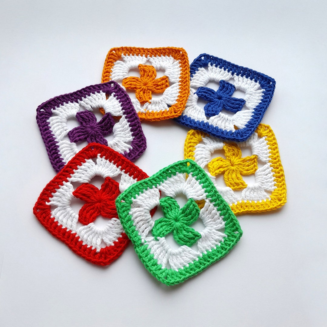 Cross Granny Square Pattern, Prayer Granny Square Pattern, Crochet ...