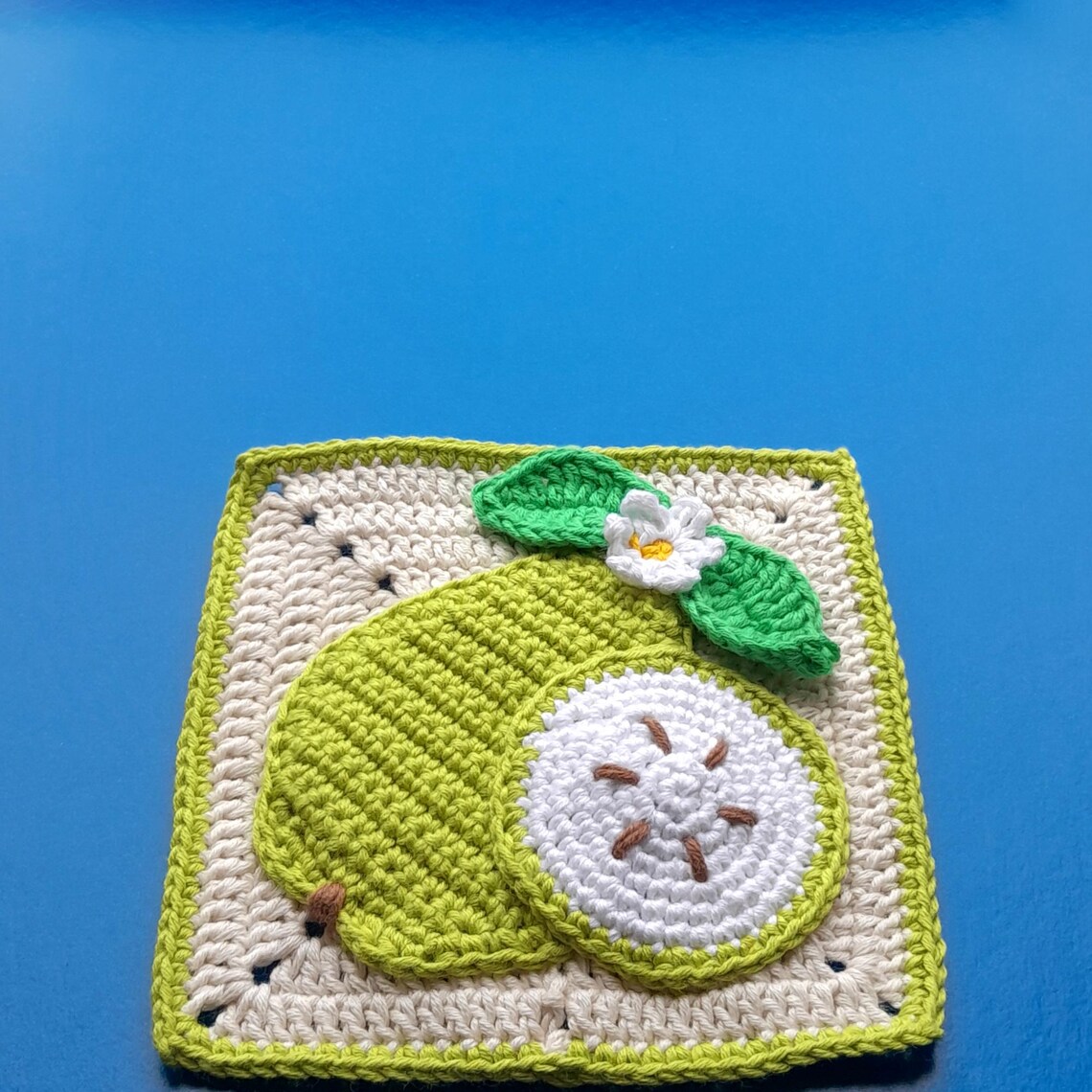 Granny Square Pear Pattern (PDF Download) - Etsy