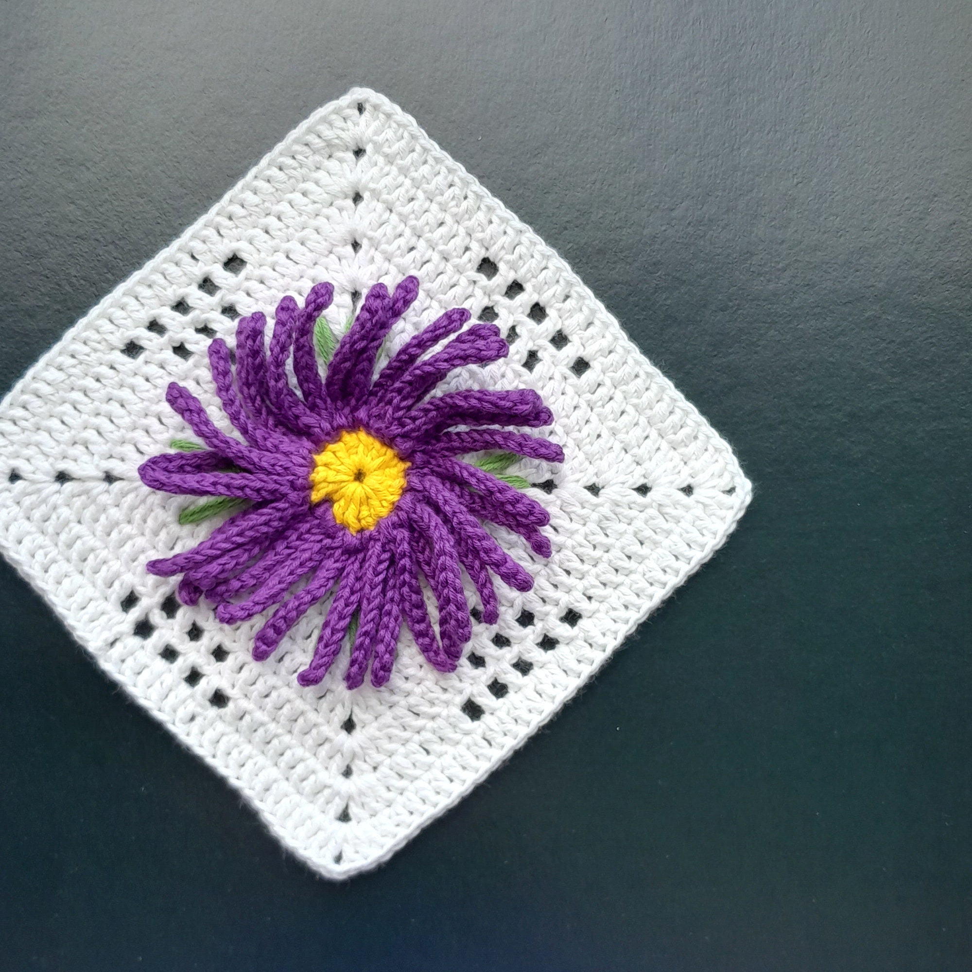Granny Square Pattern, Granny Square Flower Pattern, Granny Square ...