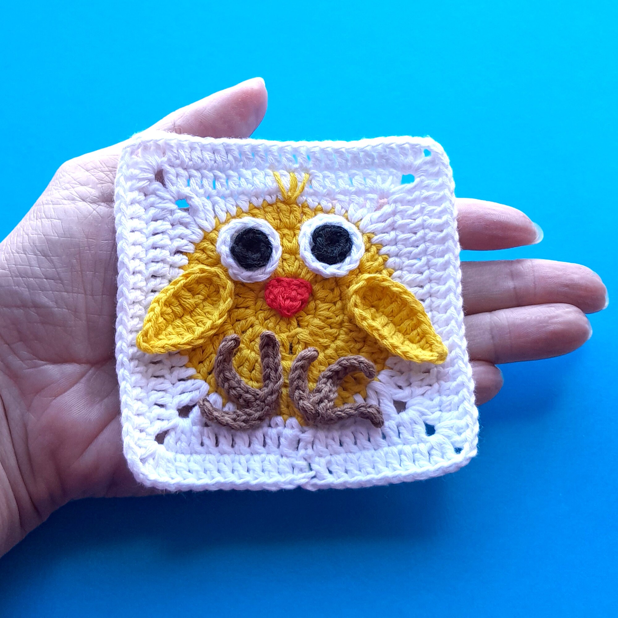 Easter Granny Square Chicken Pattern, Granny Square Chicken Pattern ...