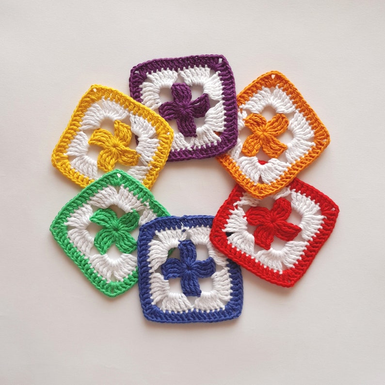 Cross Granny Square Pattern Prayer Granny Square Pattern - Etsy