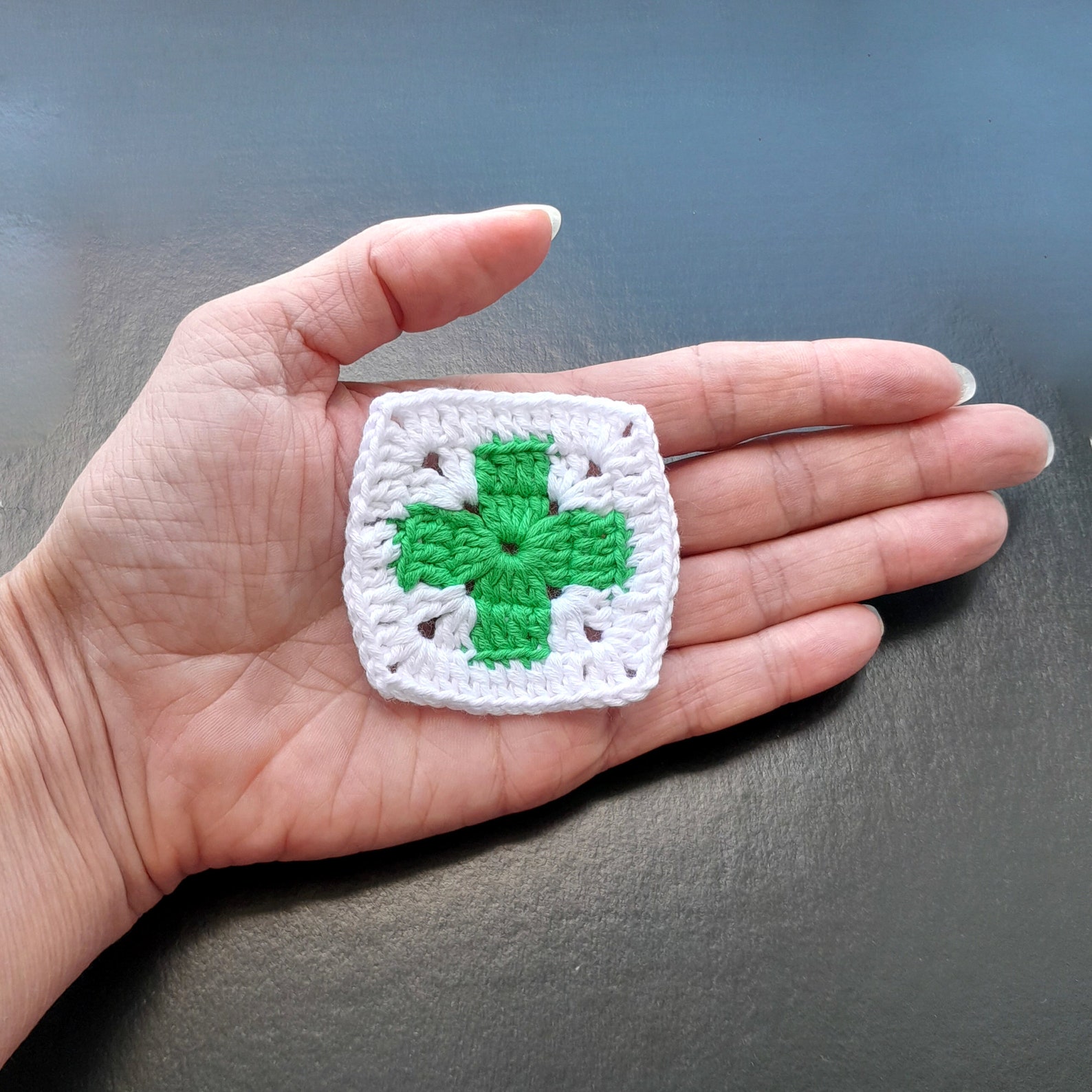 Cross Granny Square Pattern, Prayer Granny Square Pattern, Crochet ...