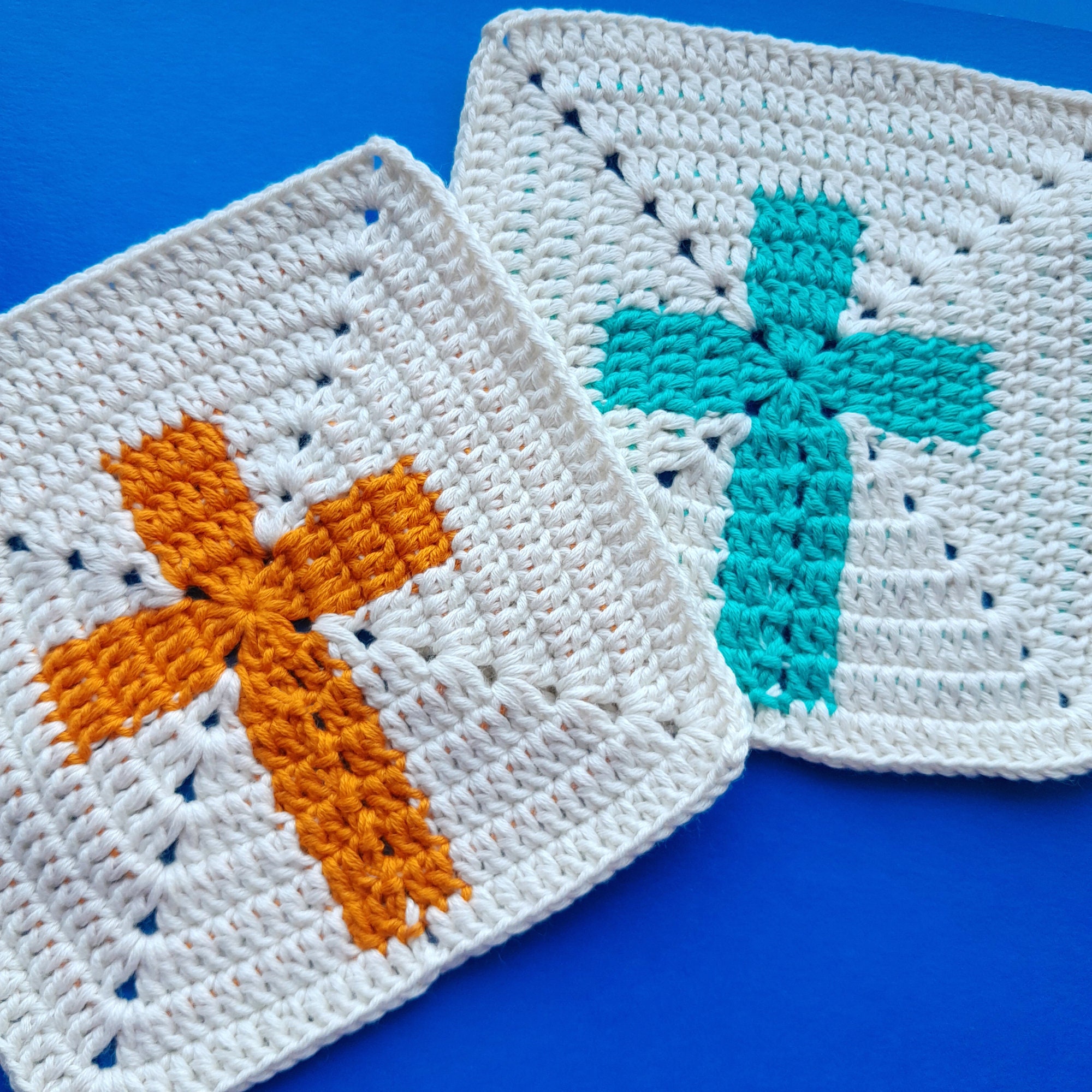 Cross Granny Square Pattern, Prayer Granny Square Pattern, Crochet ...
