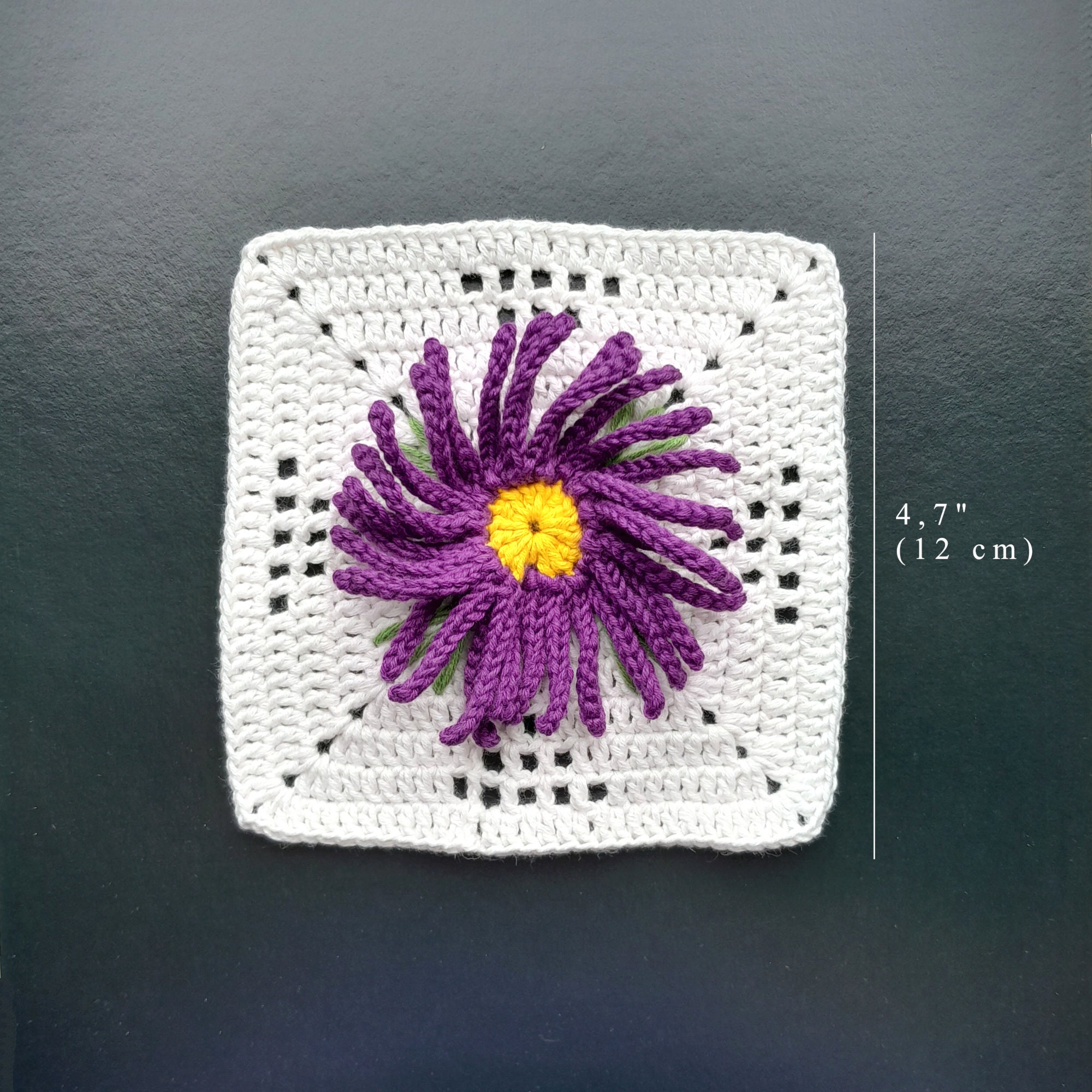 Granny Square Pattern, Granny Square Flower Pattern, Granny Square ...