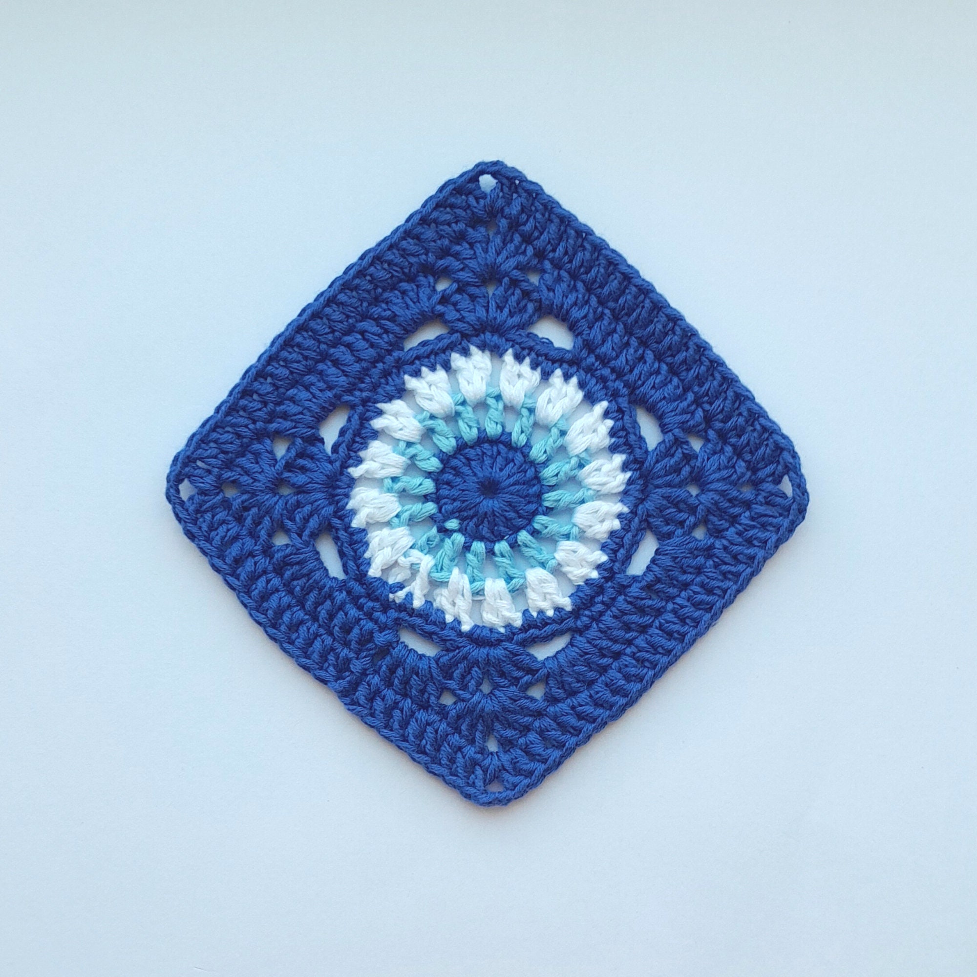 Granny Square Eye Pattern Granny Square Evil Eye Pattern - Etsy
