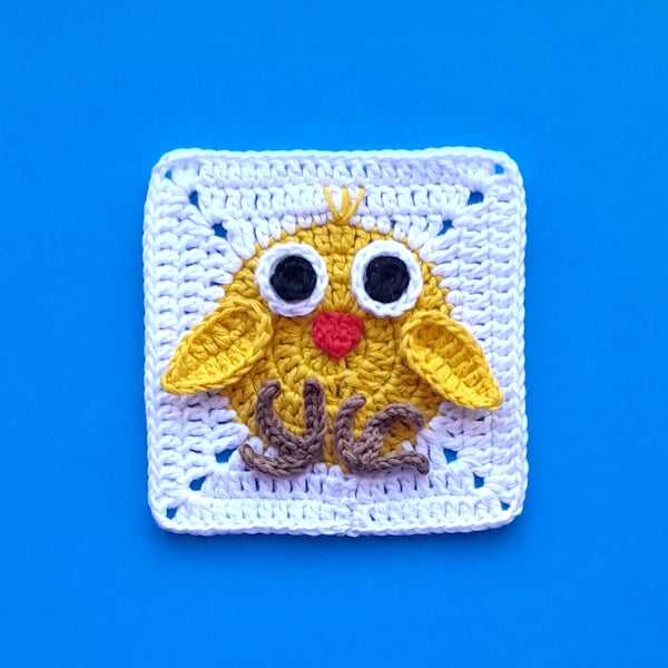 Chicken Granny Square Pattern - Etsy