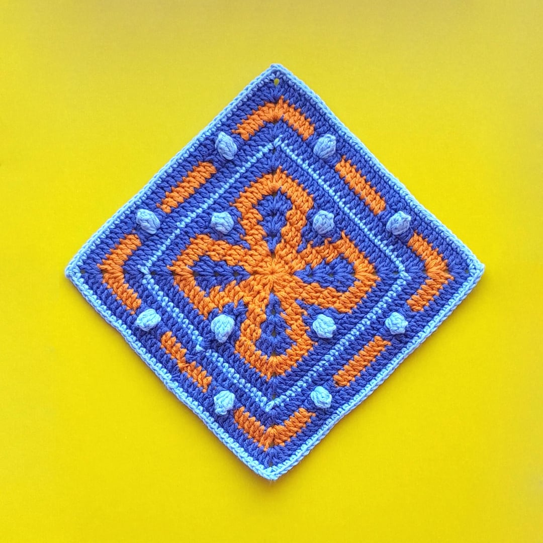 Tapestry Granny Square Pattern, Crochet Granny Square, Cranny Square ...