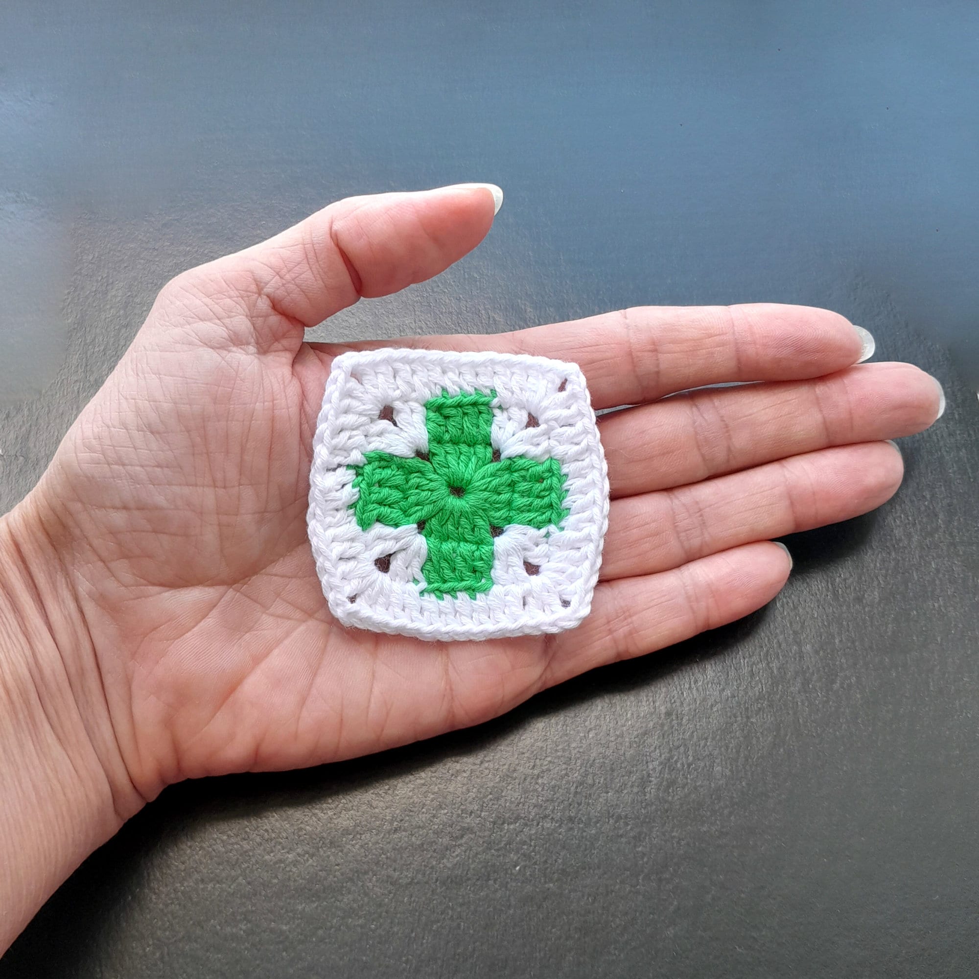 Cross Granny Square Pattern, Prayer Granny Square Pattern, Crochet ...