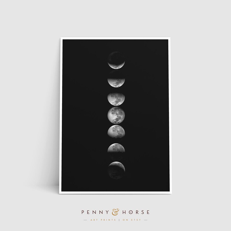 Moon Printable - Etsy