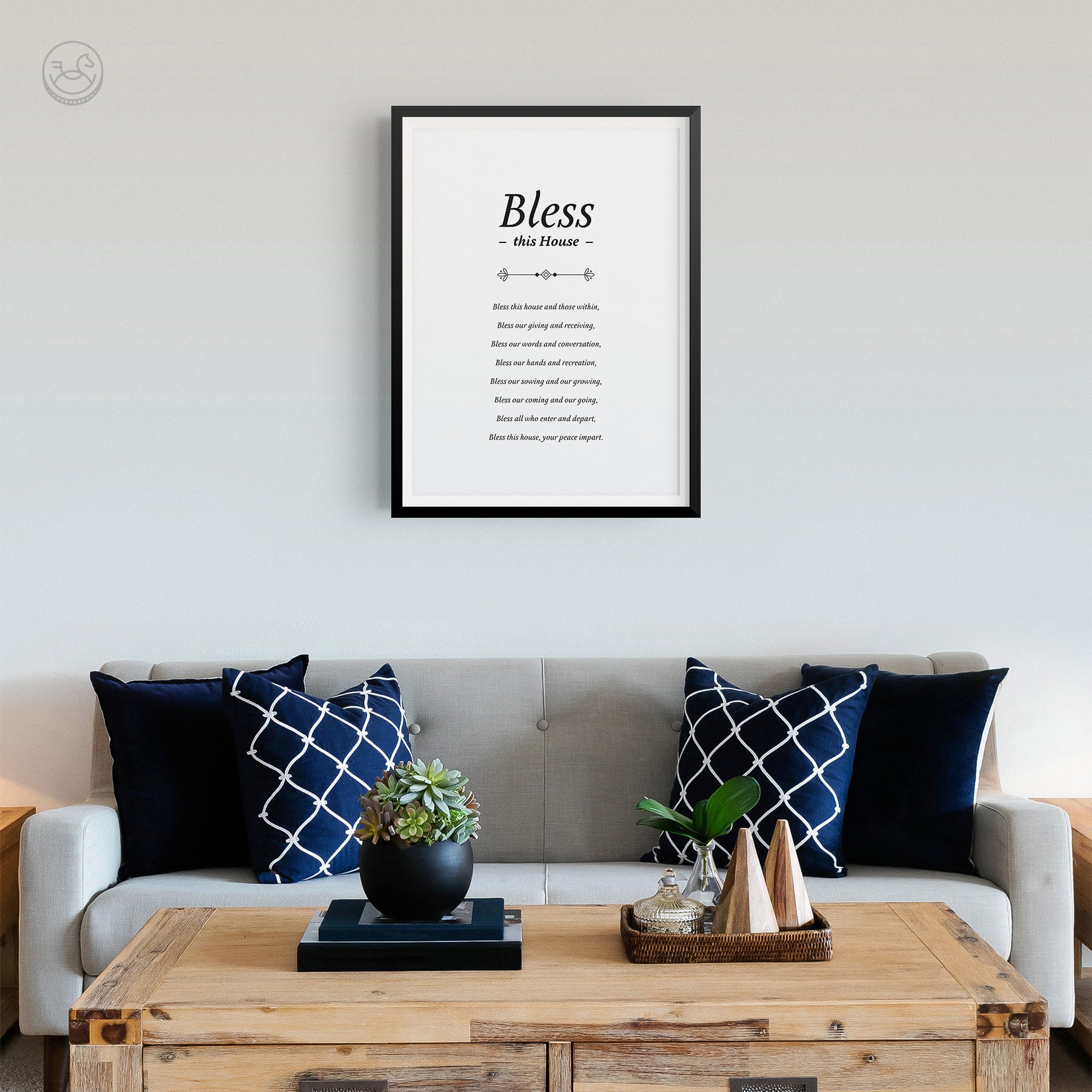 Bless This House Print, Home Blessing Sign, Blessing Poem, Quote Art ...