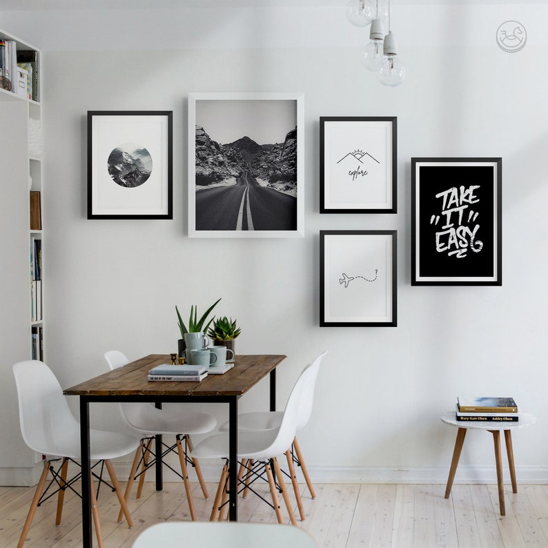 Wanderlust Wall Gallery Set Printable Wall Art Photography | Etsy