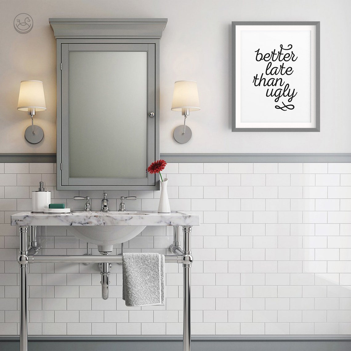 Funny Bathroom Art Bathroom Decor Bathroom Print Gift For | Etsy