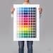 CMYK Reference Poster for Designers, Color Mixing, Color Harmonies ...