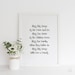 Bless This House Script Print, Home Blessing Sign, Blessing Poem ...