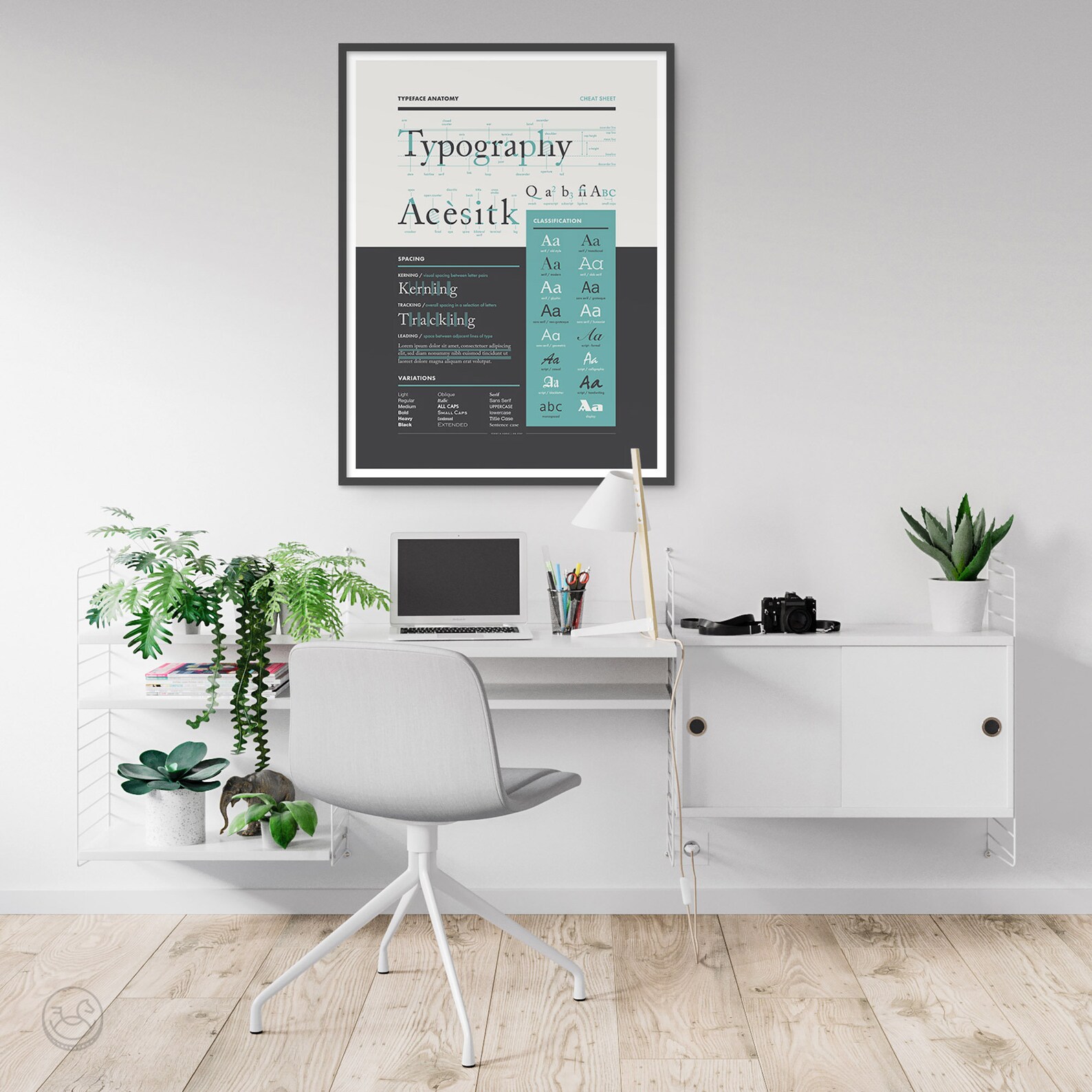 Typeface Anatomy Cheat Sheet Typography Terminology Font - Etsy