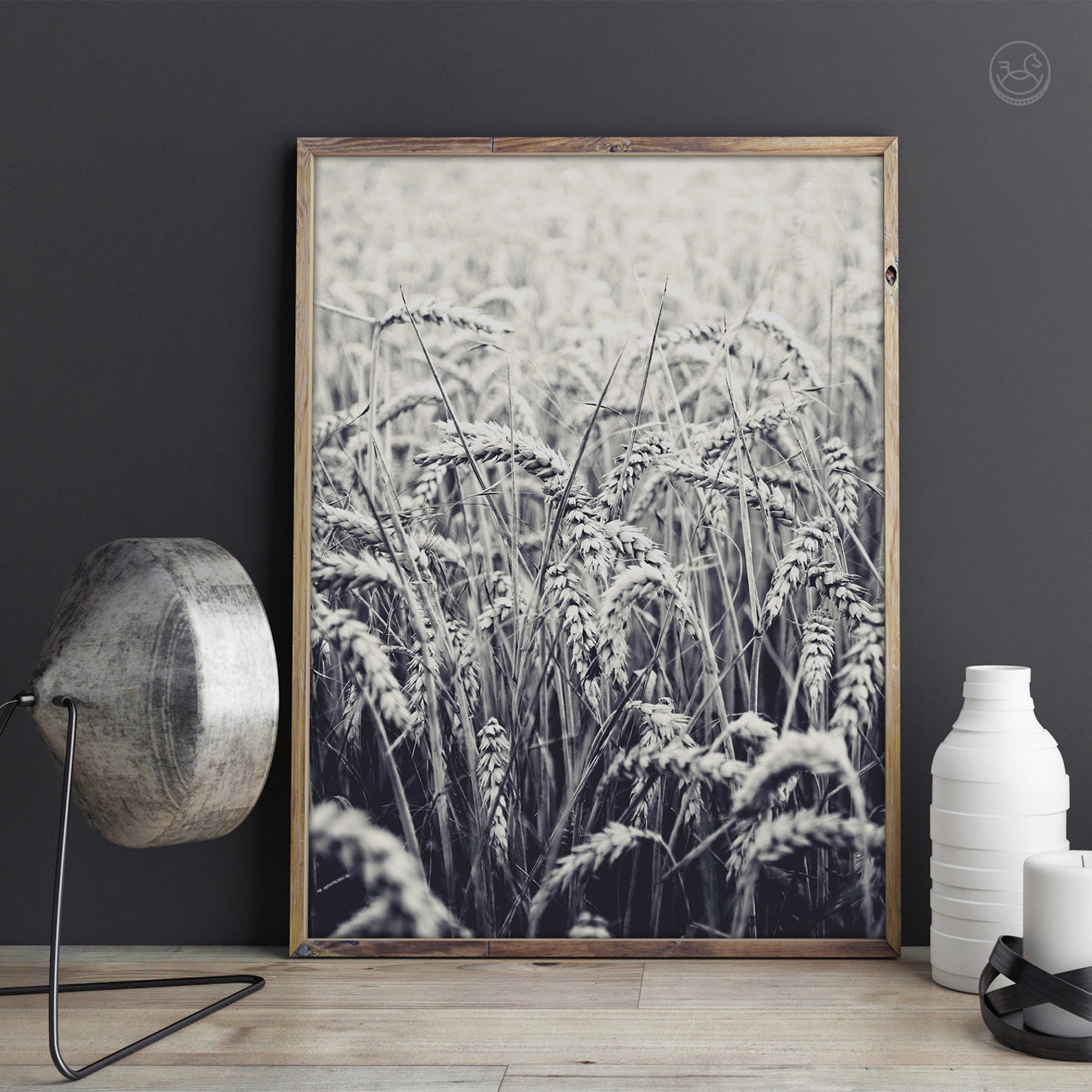 Wheat Field Wheat Print Wheat Field Print Nature | Etsy