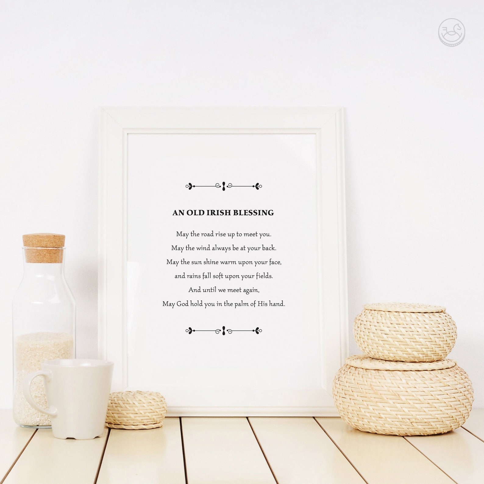Old Irish Blessing Printable, Irish Prayer Wall Art, Irish Saying ...