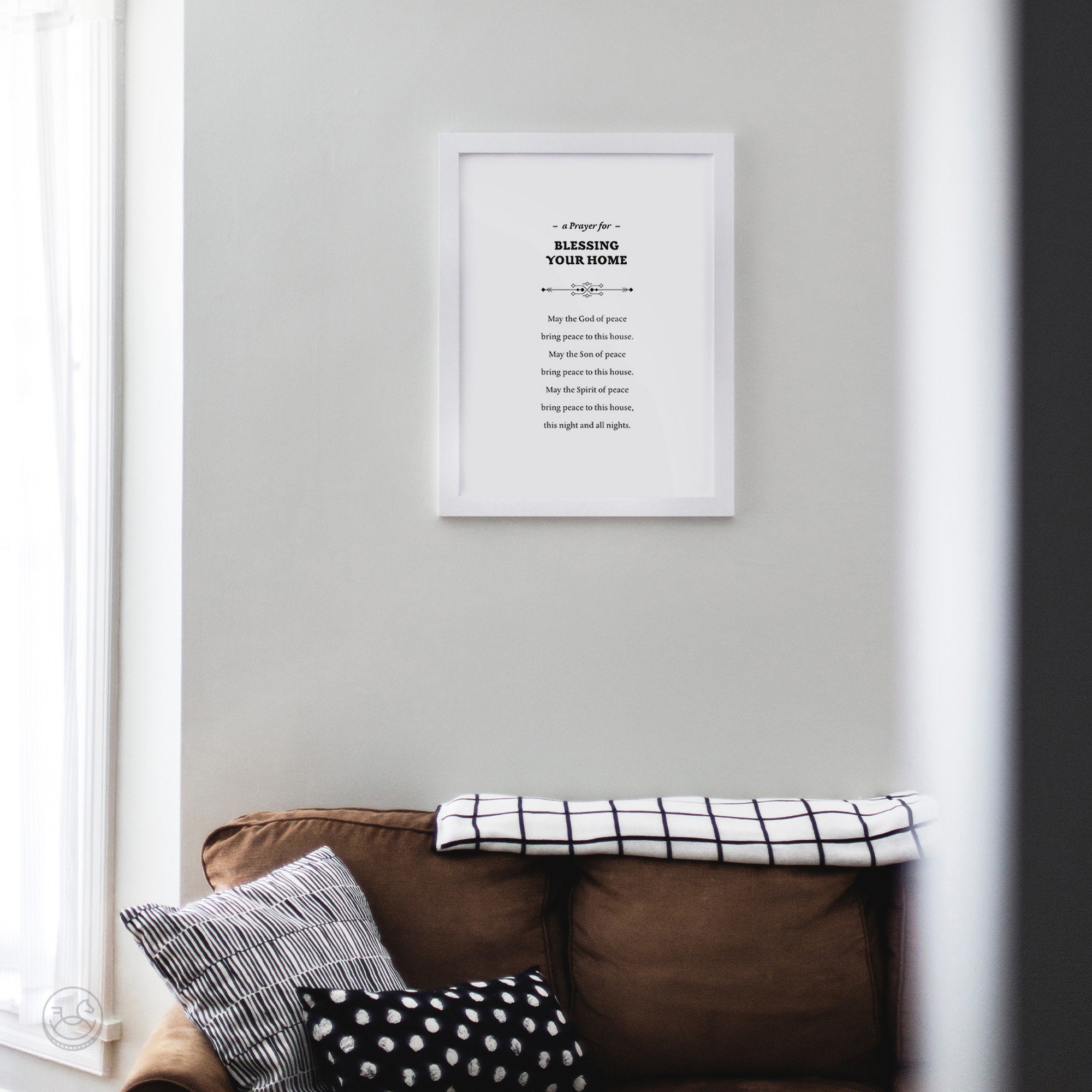 Home Blessing Prayer Print, Blessing Your Home Prayer, Peace Spirit ...