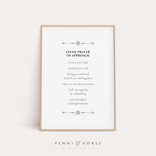 Celtic Blessing - Etsy UK
