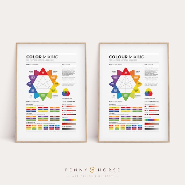 Primary Color Art - Etsy