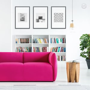 Modern Architecture Print Set, Printable Wall Art, Photography ...