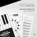 Complete Piano Collection, Major/minor Chord Charts, Circle of Fifths ...