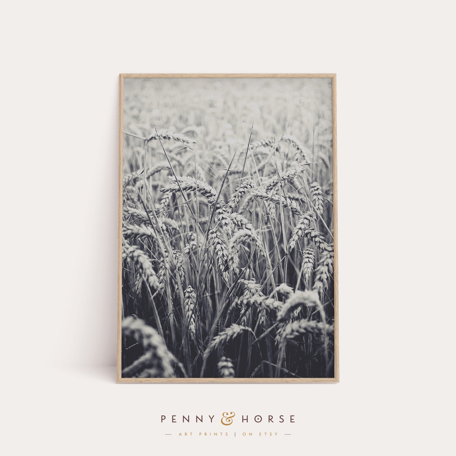 Wheat Field Wheat Print Wheat Field Print Nature | Etsy