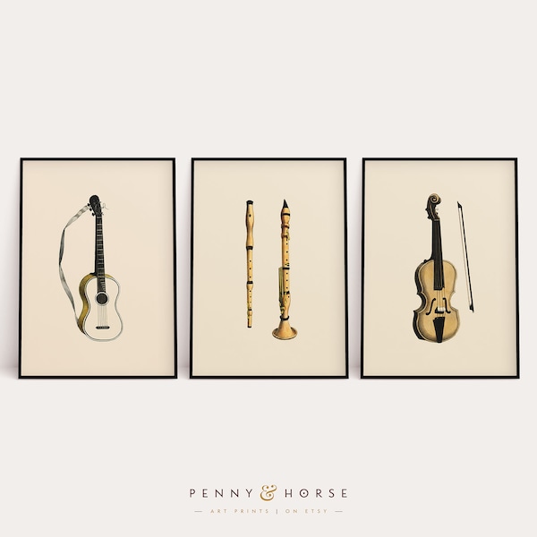 Instrument Print - Etsy