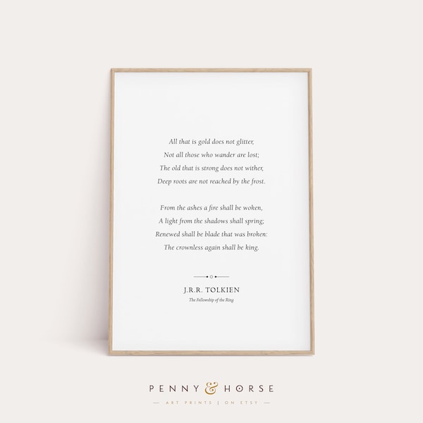 Jrr Tolkien - Etsy
