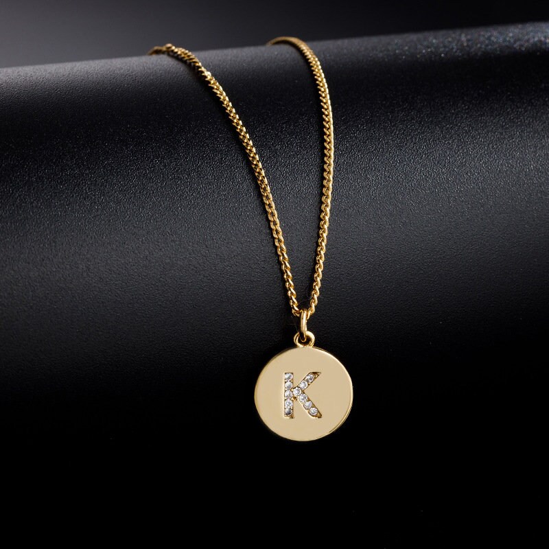 Unique Double Alphabet Locket Design Necklace 18K Gold - Etsy
