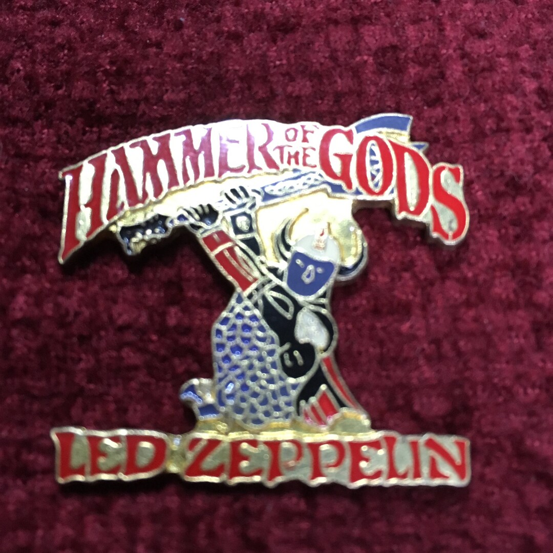 Vintage 1988 Led Zeppelin Pin - Etsy
