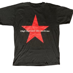 Vintage RATM Rage Contre La Machine Chemise Star Du Début Des Années 00 ...