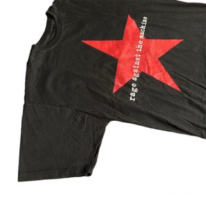 Vintage RATM Rage Contre La Machine Chemise Star Du Début Des Années 00 ...