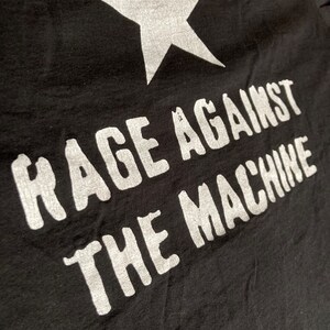 Vintage RATM Rage Contre La Machine Chemise Star Du Début Des Années 00 ...
