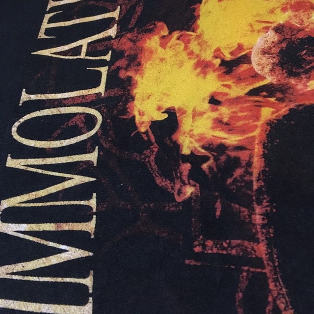 Immolation Tour Shirt Shadows Over Europe | Etsy