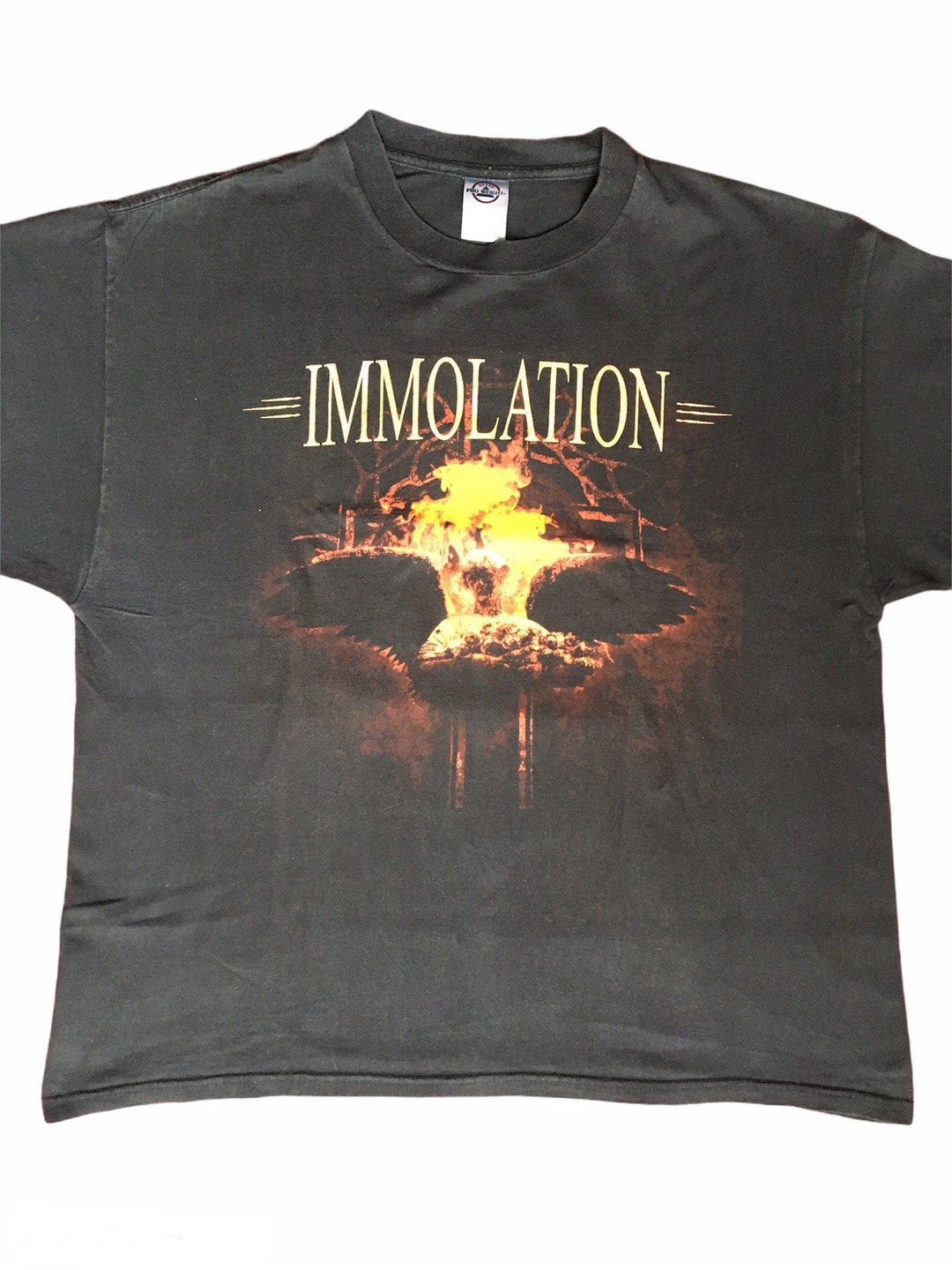 Immolation Tour Shirt Shadows Over Europe - Etsy