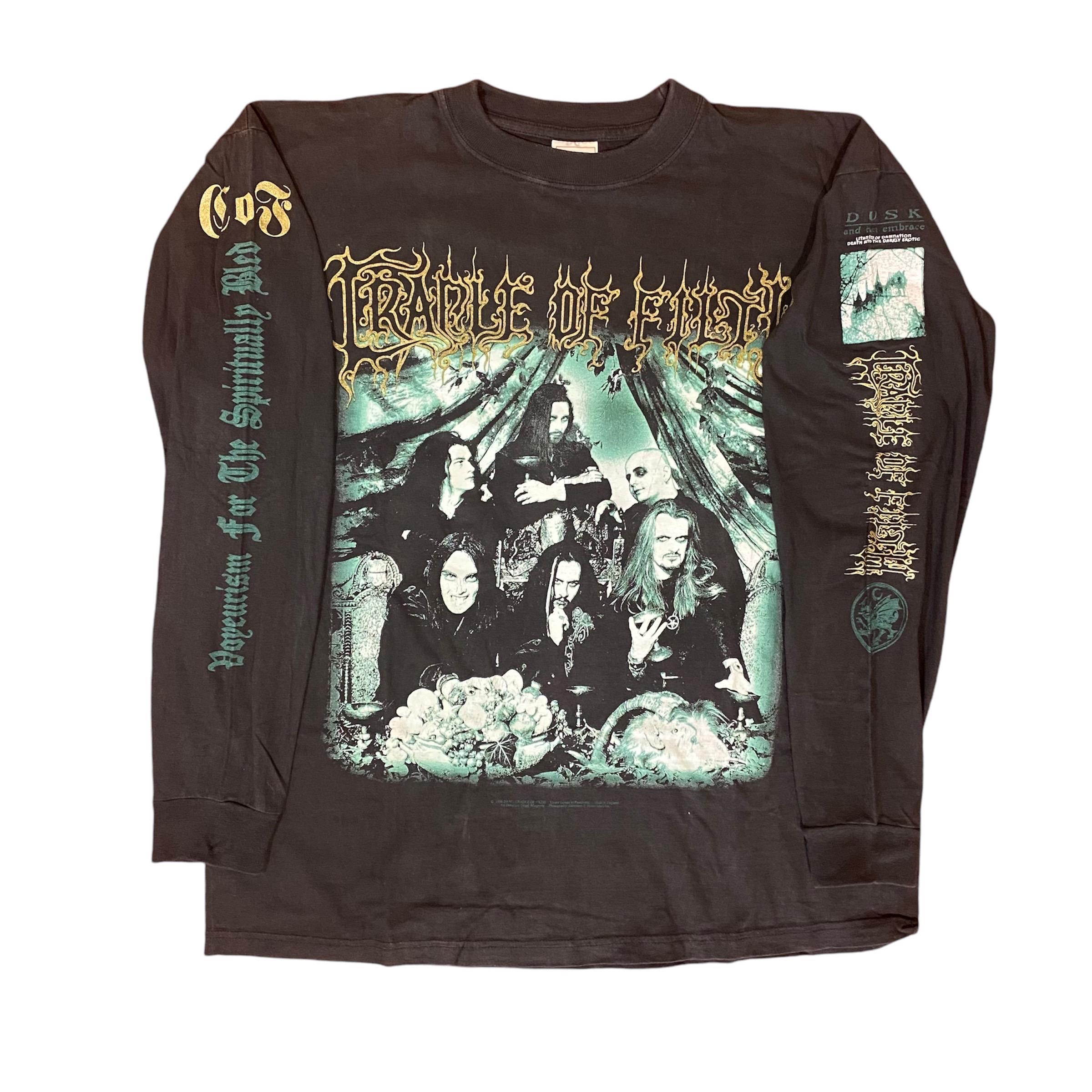 90s Cradle of Filth Longsleeve - Etsy 90s Cradle of Filth Longsleeve - Etsy