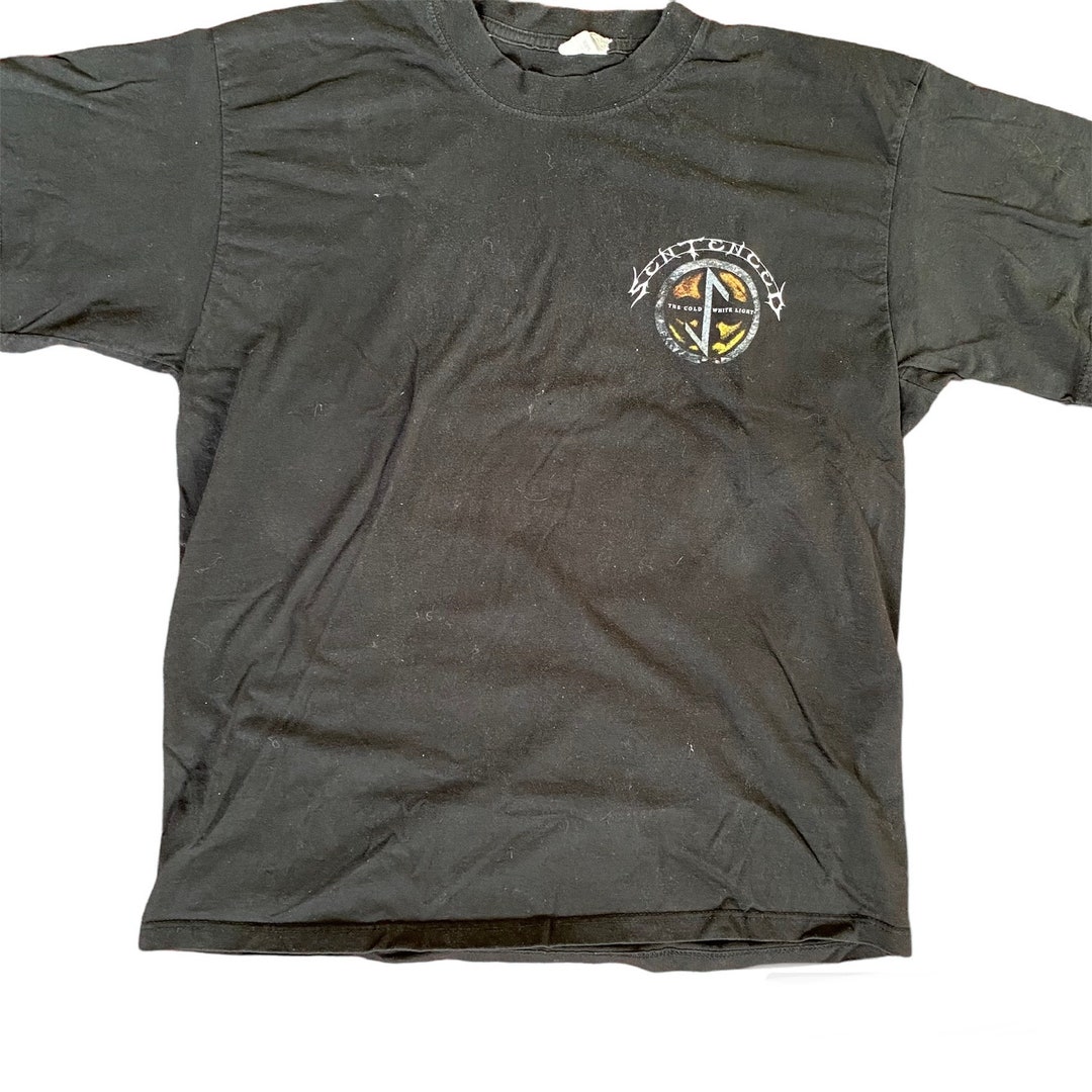 Vintage Early 00s Sentenced Shirt the Cold White Light - Etsy