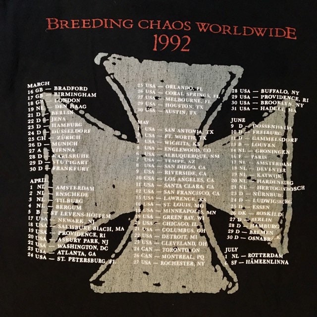 Vintage Shirt Entombed Tour 90s | Etsy