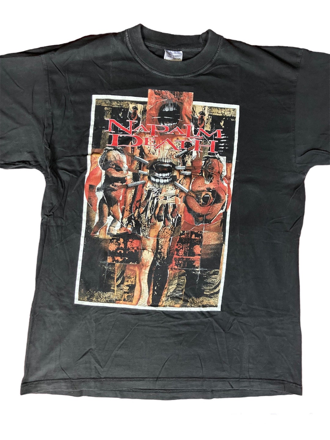 Vintage Napalm Death Late 90s Words From the Exit Wound Shirt - Etsy