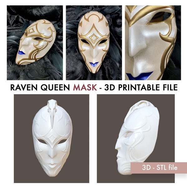 Raven Mask - Etsy