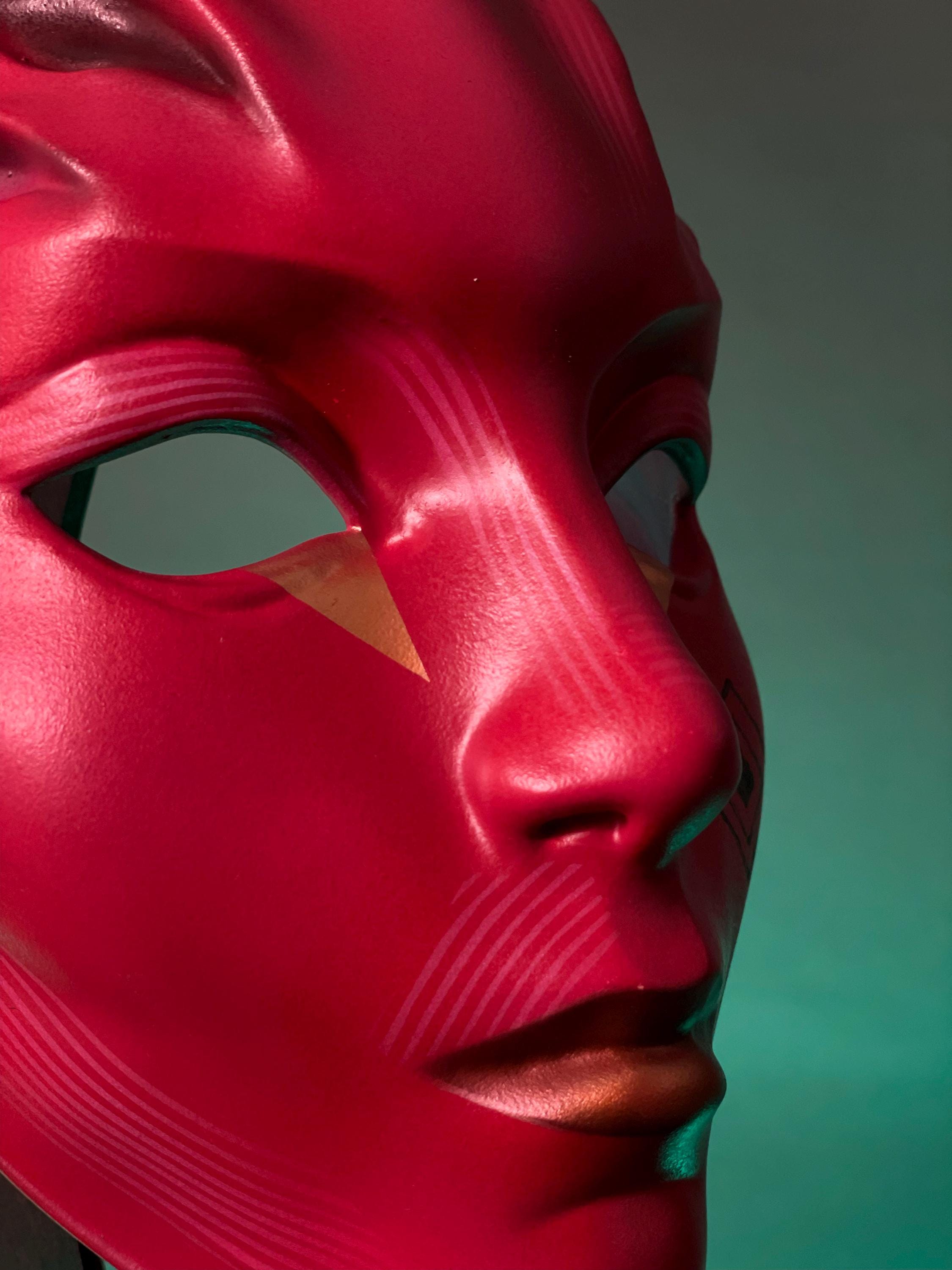 Elise Black Rose Mask STL File | League of Legends Inspired 3D Print ...