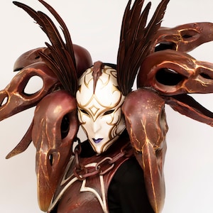 Matron of Ravens Mask - STL 3D Printable File - Etsy