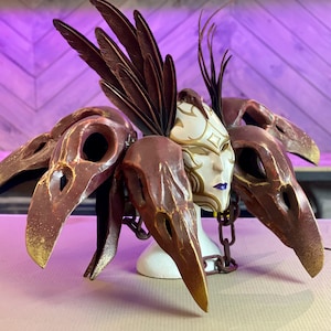 Raven Skull PATTERN + STL + TUTORIAL Cosplay Foam - Etsy