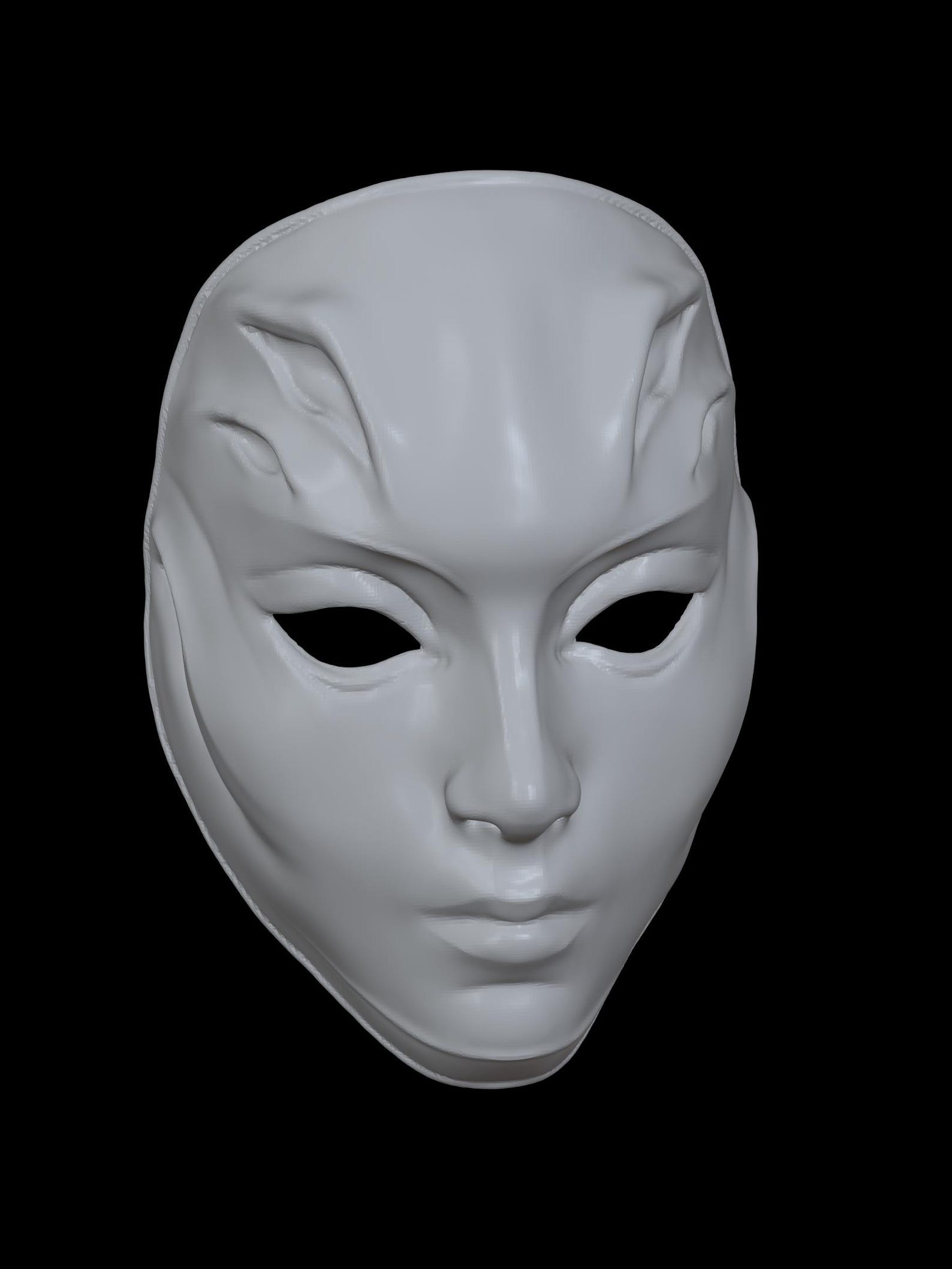 Elise Black Rose Mask STL File | League of Legends Inspired 3D Print ...