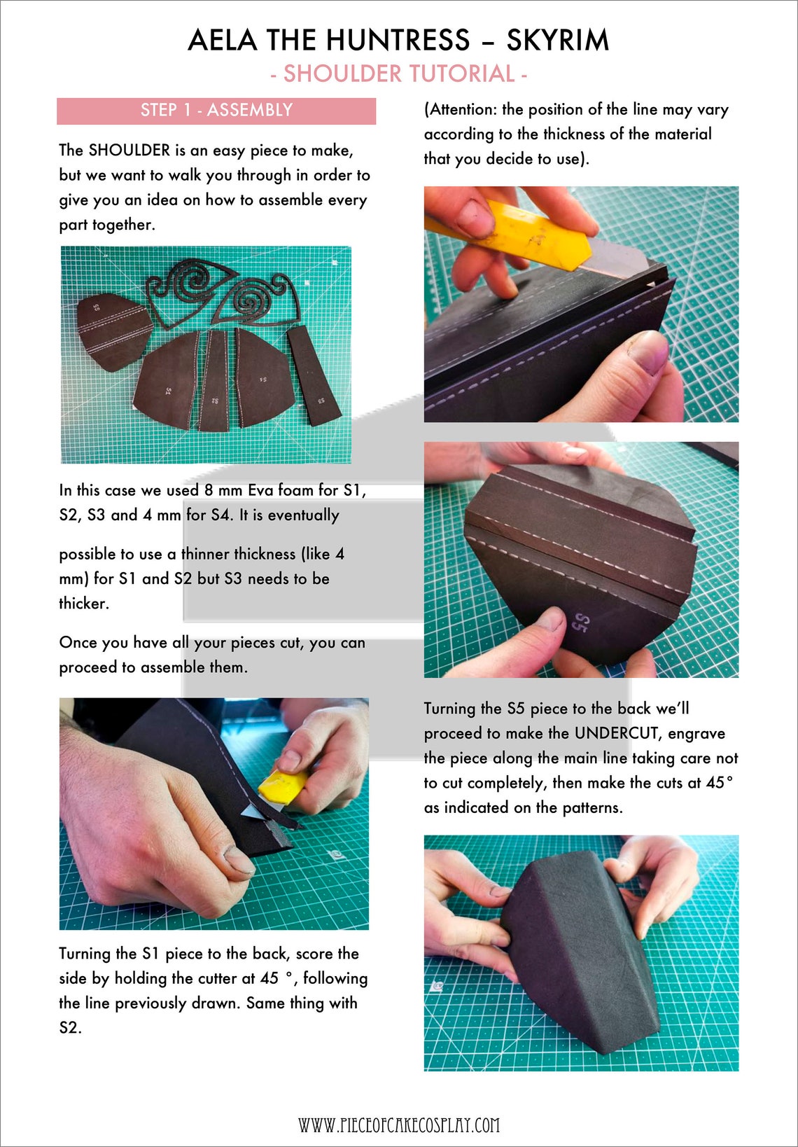 Aela From Skyrim PATTERN TUTORIAL Cosplay Costume - Etsy