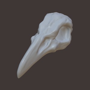 Raven Skull PATTERN + STL + TUTORIAL Cosplay Foam - Etsy