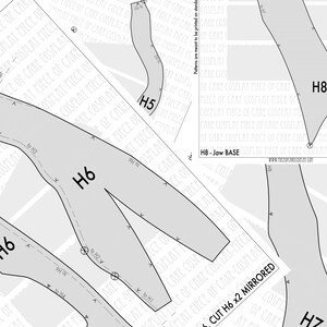Raven Skull PATTERN + STL + TUTORIAL Cosplay Foam - Etsy